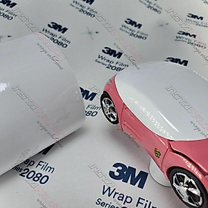 3M 2080 G10 Gloss White 3in x 5in (Sample Size) Car Wrap Vinyl Film