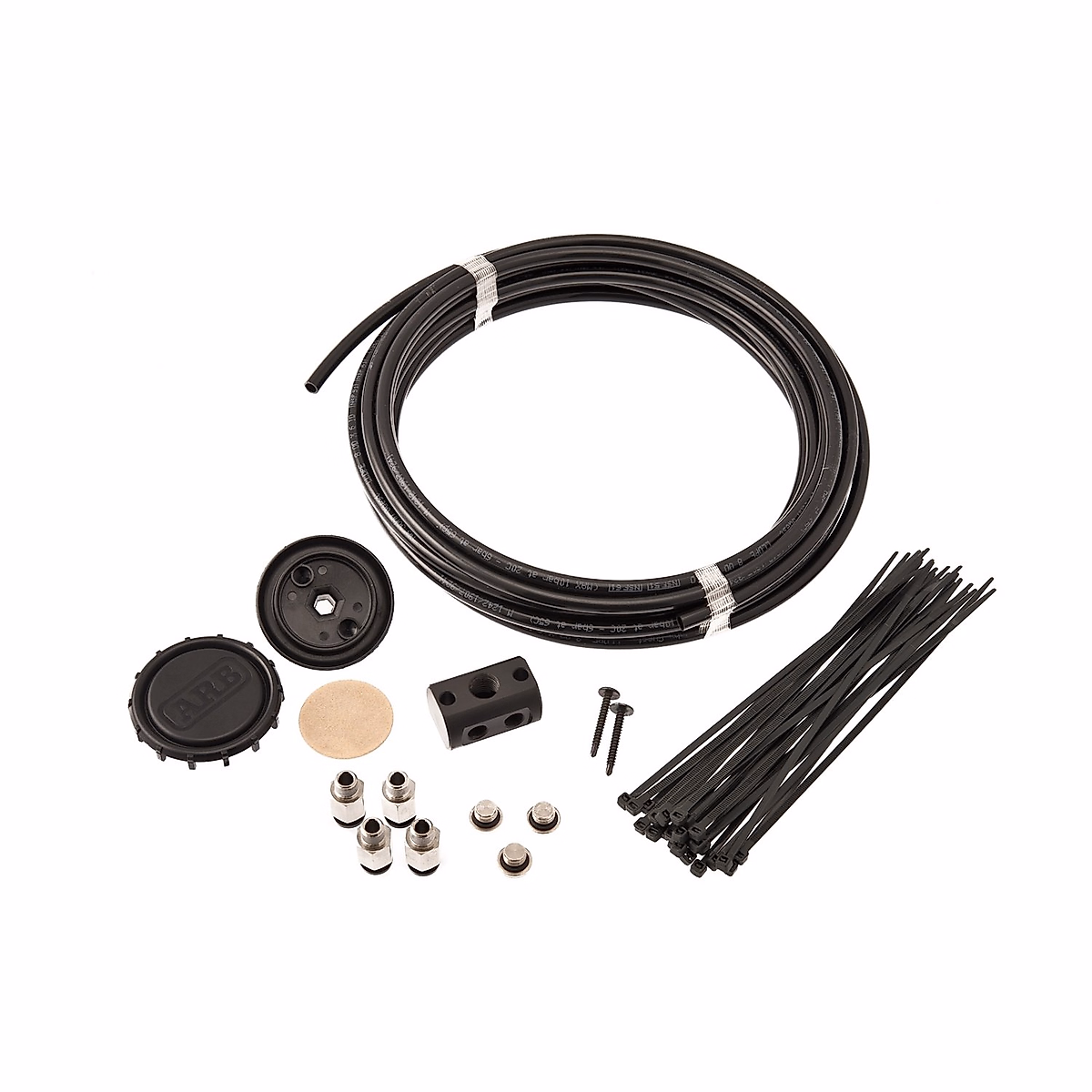 ARB 170112 Differential Breather KIT Vent The air Pressure in drivetrain Assemblies Such as The differentials, Transmission and Transfer case.