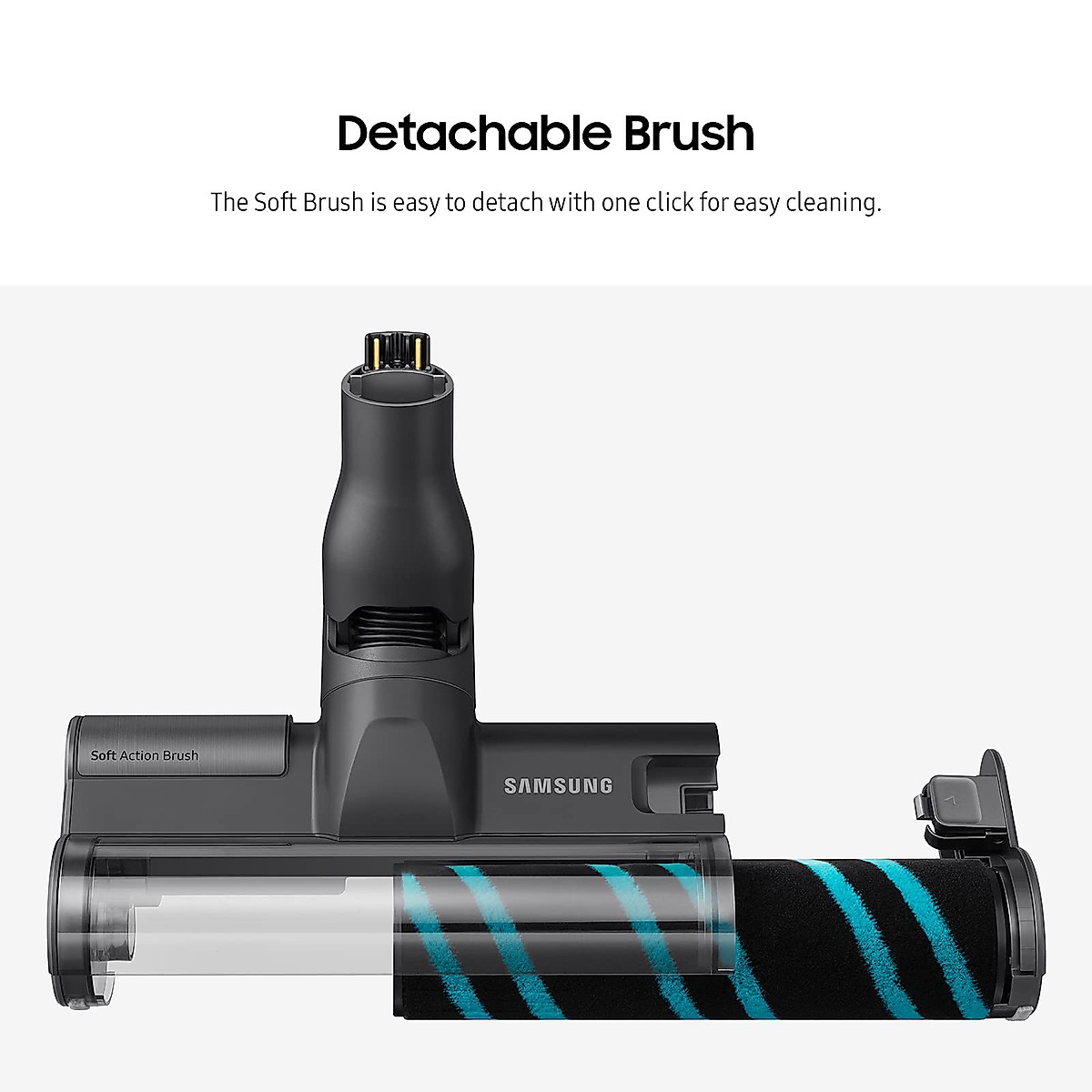 Samsung Jet Stick Soft Action Brush, Silver