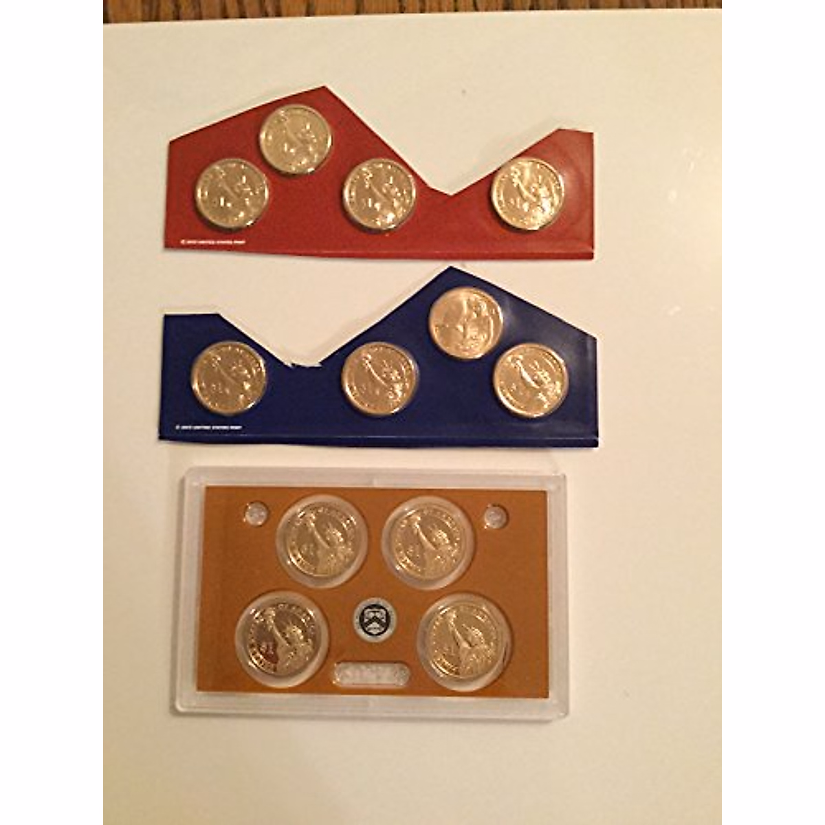 2015 Collection 2015 Presidential Update Set S Proof Set And P,D BU 12 Coins Brilliant Uncirculated