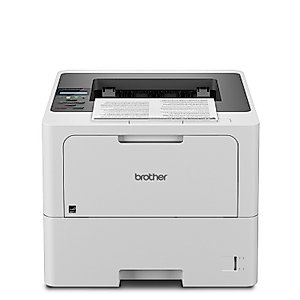 Brother HL-L6210DW Business Monochrome Laser Printer with Large Paper Capacity, Wireless and Gigabit Ethernet Networking, Low-Cost Printing, Advanced Security Features and Mobile Printing