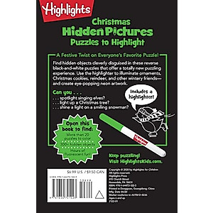 Christmas Hidden Pictures Puzzles to Highlight: Activity Book with Winter Puzzles, Over 300 Hidden Objects and Bright Highlighte r Fun (Highlights Hidden Pictures Puzzles to Highlight Activity Books)