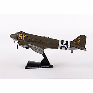 Daron Worldwide Trading Postage Stamp C-47 DC-3 "Stoy Hora" USAAF Vehicle (1/144 Scale)