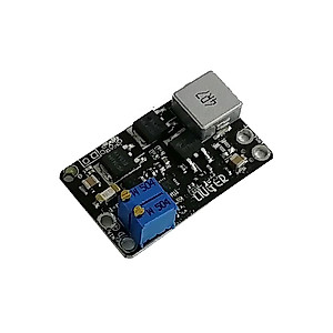 Dykbkiss BQ24650 2A 4A 8A 10A Lithium Battery Charger Module Solar MPPT Controller Buck Lead-Acid LiFePO4 Li-ion Charging 5V 12V 15V 24V Adjustable (4A)