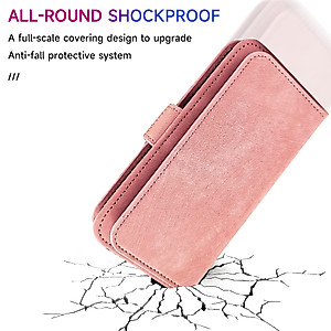 Furiet Compatible with Google Pixel 3a Wallet Case Wrist Strap Lanyard Leather Flip Credit ID Card Holder Stand Cell Accessories Folio Purse Phone Cover for Pixel3a Pixle a3 Women Men Pink