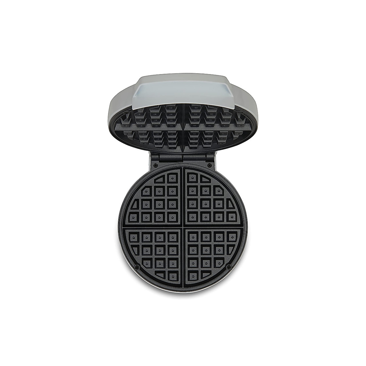 Lumme Waffle Maker Electric Waffle Maker Machine Waffle Iron for Individual Waffles, Paninis, Hash browns, other on the go Breakfast, Lunch, or Snack (White)