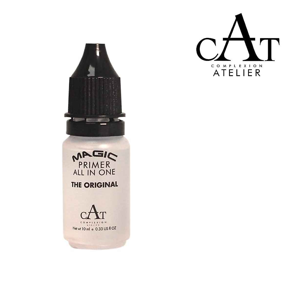 CAT Magic Primer All in One The Original Make-up Mixing Liquid for Waterproof Sweat Resistance and Smudge Proof for Ultra Long Wear Transparent Small