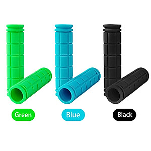 ONLYFU 6 Pieces Bike Handlebar Grips Premium Non-Slip Bicycle Handlebar Grips Cover for Bikes Scooters Bmx Mountain Bikes Scooters Cruiser Tricycle (6 Pcs)
