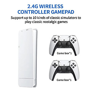 Newcomer M15 Game Stick, Retro Handheld Game Console with 19,000 Games, HD 4K 64G Plug and Play Video Games for TV
