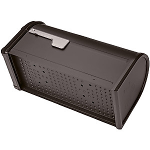 Architectural Mailboxes Hillsborough Galvanized Steel Post Mount Mailbox, Compatibility Code J, 5593RZ-CG, Rubbed Bronze, Large Capacity