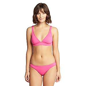 Billabong womens Aloha Banded Tri Bikini Top, Shaka Pink, Medium US