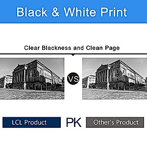 LCL Compatible Toner Cartridge Replacement for Xerox WorkCentre 7525 7835 7845 7530 7535 7545 7556 7830 7845 7855 6R01513 006R01513 006R01516 006R01515 006R01514 (4-Pack Black Cyan Magenta Yellow)