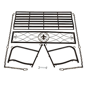 52 Patio Porch Hanging Swing Chair Garden Deck Bench Seat Outdoor Furniture