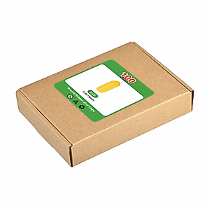 uxcell 100Pcs Rubber End Caps, 4.5mm/0.18" ID Rubber End Caps, PVC Caps Rubber Screw for Bolts Screw Caps Thread Protectors Tube Screw Bolt, Yellow