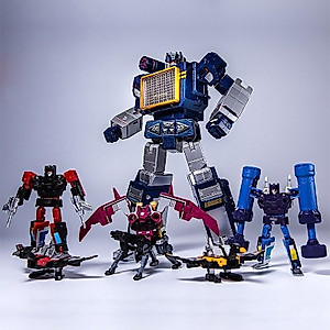 Deformation Toys Masterpieces MP-13 Soundwave G1 Tape KO Action Figure Deformed Tape (Soundwave)