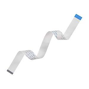 Aokin for Raspberry Pi Camera Cable, FFC Cable Ribbon Flex Extension Cable 15 Pin 1.0mm Pitch for Raspberry Pi, Octoprint Octopi Webcam, Monitor 3D Printer, etc, 30cm/11.81in