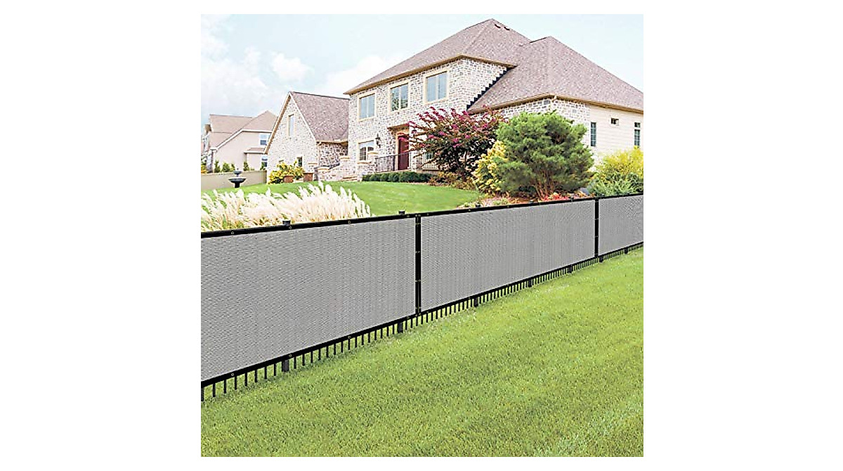 E&K Sunrise Privacy Fence Screen 6x20 ft UV-Resistant Windshield