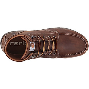 Carhartt Men's CMX4023 Lightweight Casual Wedge, 4" Soft Moc Toe Brown, 10 M US