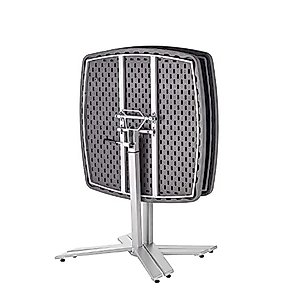 National Public Seating Café Time Adjustable-Height Table, Grey (CTT3042)