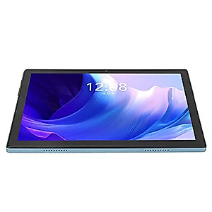 Tablet PC, for 11 10GB 256GB High Definition Screen 10.1 Inch Tablet for Reading (Blue)