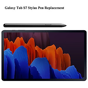 Tab S7 Pen Stylus T870 T875 S Pen Replacement Touch Pen for Samsung Galaxy Tab S7 Pen SM-T870 T876B Tab S7+ S Pen T970 SM-T976B Pen with Free 5 Tips (Mystic Black)