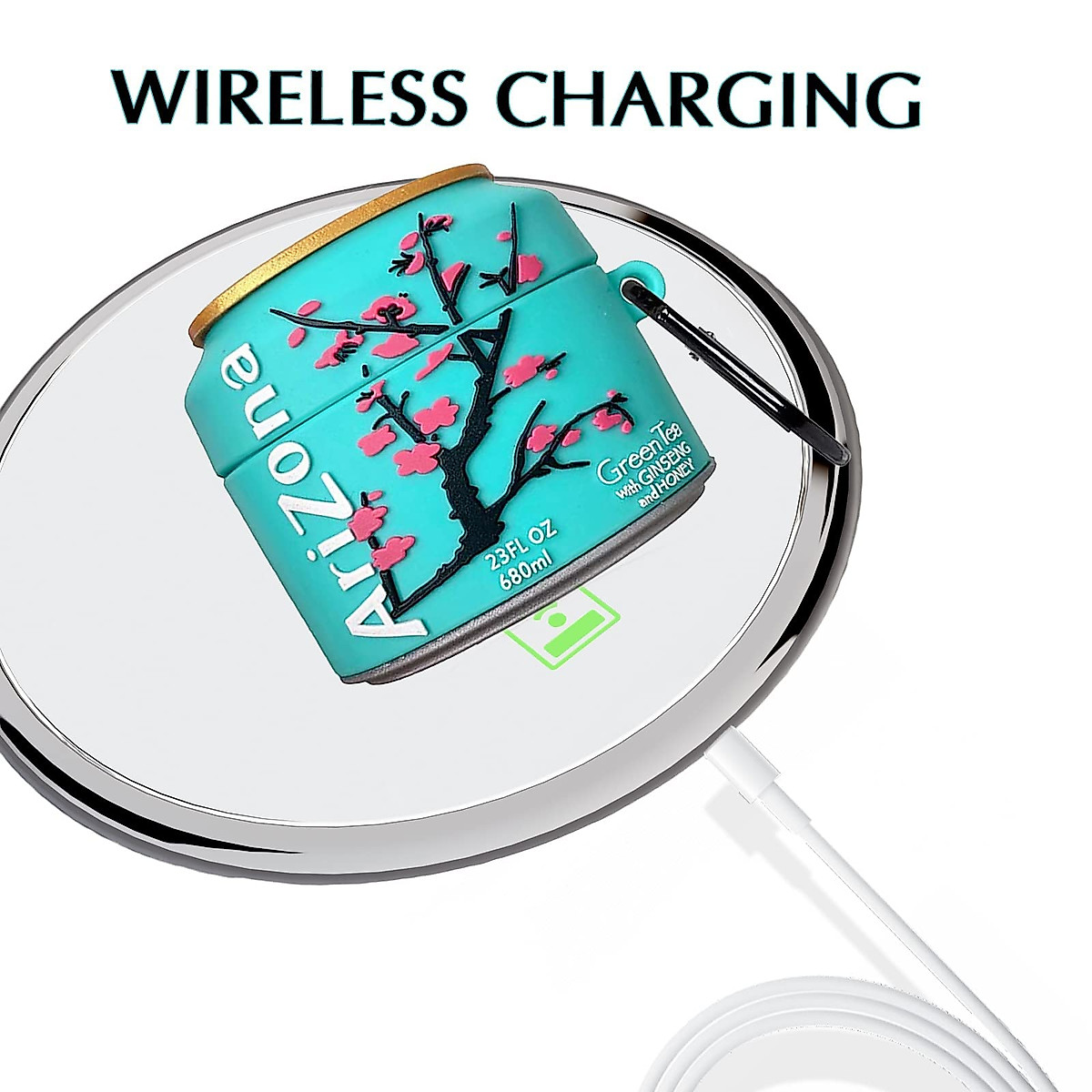 Cases for Airpod Pro Case, Cute 3D Funny Drinking Bottle Air pods Pro Case, Soft Silicone Portable Cover Fashion Cool Fun Stylish Air Pods Pros Shell Cases for Girls Women Boys Kids Teen