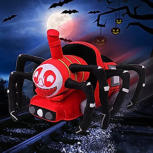 HitToys Choo Choo Charles Plush 10 in, Horrible Game Stuffed Animal Spider Train Gift for Fans