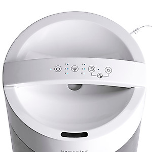HoMedics Humidifiers for Bedroom, Home, Nursery, Office and Plants. Total Comfort UV-C Ultrasonic Humidifier, Leak Resistant Design, 0.97 Gallon Tank, 35 Hour Run Time, Quiet, Cool Mist, Night Light