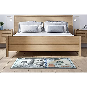 Well Woven Money Collection New Hundred Dollar Bill 2' x 5' Runner Rug