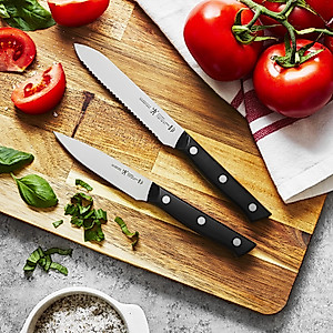 HENCKELS Dynamic Razor-Sharp 5-Piece Kitchen Knife Set, Chef Knife, Bread Knife, German Engineered Informed by 100+ Years of Mastery