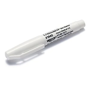 Viscot 1440-30 Mini Regular Tip White EZ Removable Ink Markers- 30 Count- Medical Grade Skin Pen- Latex Free, FDA Registered, Designed for Marking Piercing Sites & Non-Surgical Aesthetic Procedures