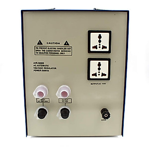 5000 Watt Voltage Step Down Transformer Regulator and Stabilizer Heavy Duty