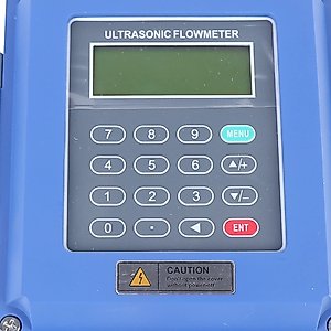 TUF-2000B Ultrasonic Flow Meter Flowmeter Liquid Water Flow Control Meter DN20-700mm Flowmeter Counter with TS-2 &TM-1 Clamp-on Transducers IP67 (TUF-2000B with TS-2 &TM-1 Transducer)