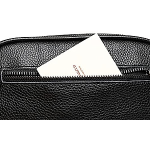 Pocadri Women's One Shoulder Bags Leather Satchels Fashion Crossbody Bag Medium Purse With Zipper