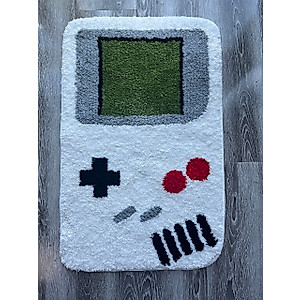 EXIGENT Retro Gamer Handheld Game Console Ultra Soft Anti-Slip Floor Door Mat Rug (GB_Rug)