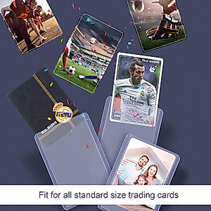 30ct Top Loaders Trading Card Sleeves, Clear Premium Top Loaders Card Protector Penny Card Sleeves for MTG, Yugioh, Baseball, Sport Cards, Graded Card Submission