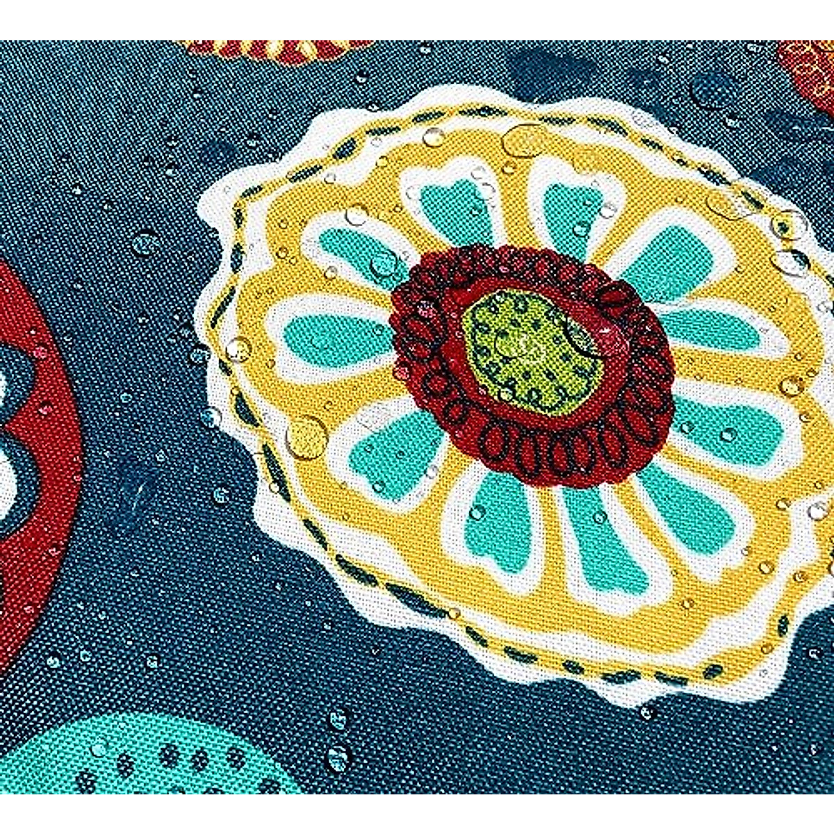 BELLRINO Outdoor Waterproof Patio Cushion Covers 24" X 22" X 4" Set of 4 Replacement Slipcovers Decorative Cushion Cover for Chair Seat Garden Bench Porch Couch P003-24X22X4-4PC Cover ONLY