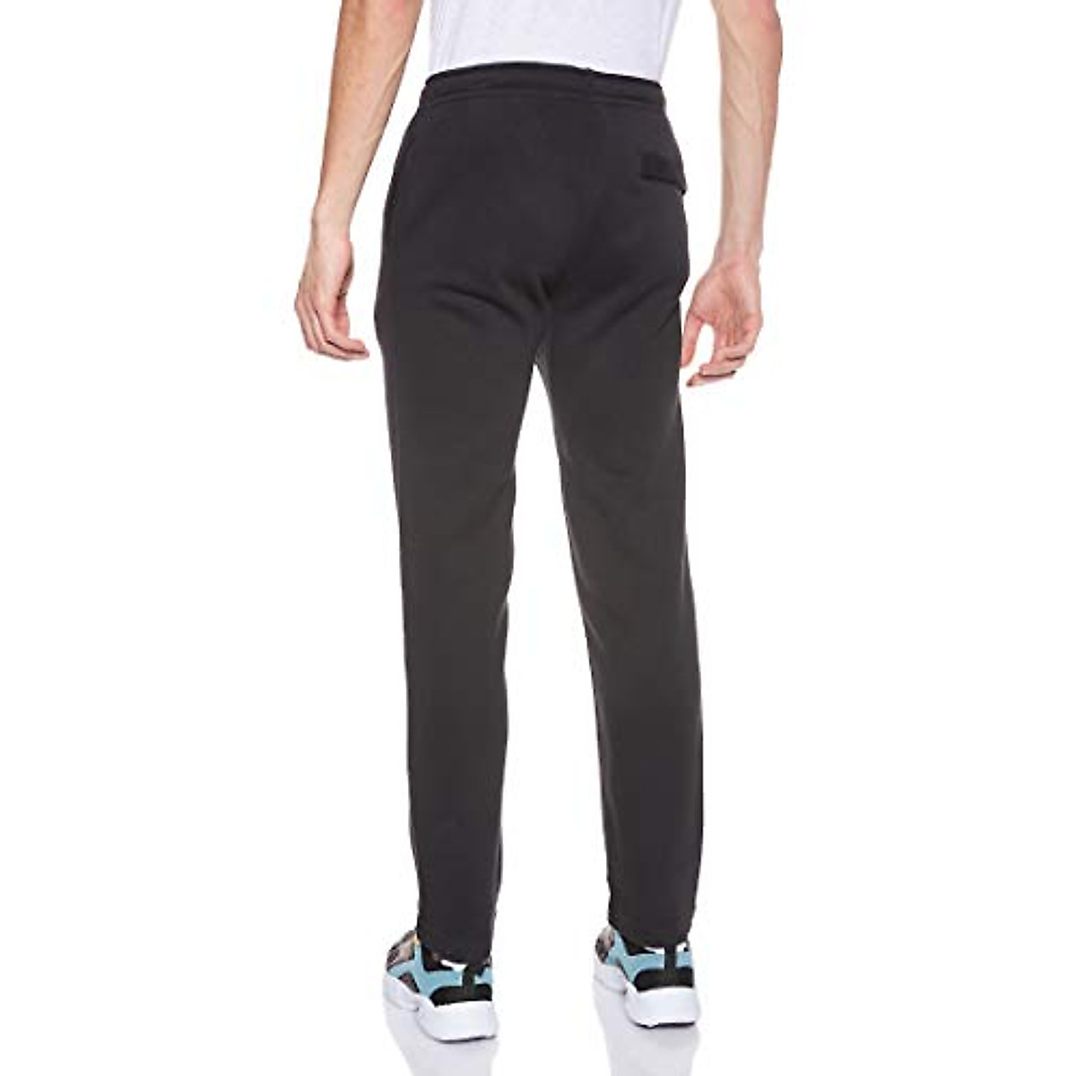 Nike Men's Sportswear Open Hem Club Pants, Black/White, X-Large