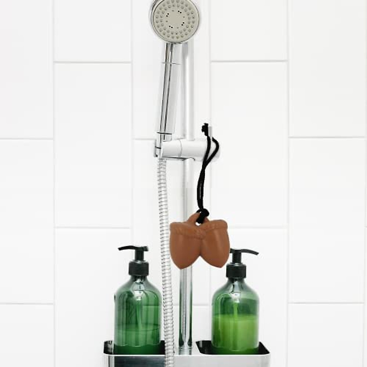 NPW-USA Hello Handsome Wash Your Nuts Soap-On-A-Rope, Nutty Almond