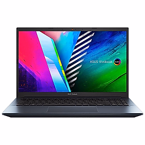 ASUS VivoBook Pro 15 OLED Ultra Slim Laptop, 15.6â€ FHD Display, AMD Ryzen 7 5800H CPU, NVIDIA GeForce RTX 3050, 16GB RAM, 512GB SSD, Windows 11 Home, Quiet Blue, M3500QC-DS71