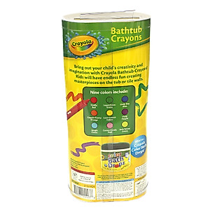 Crayola Bathtub Crayons, Assorted Colors 10 ea