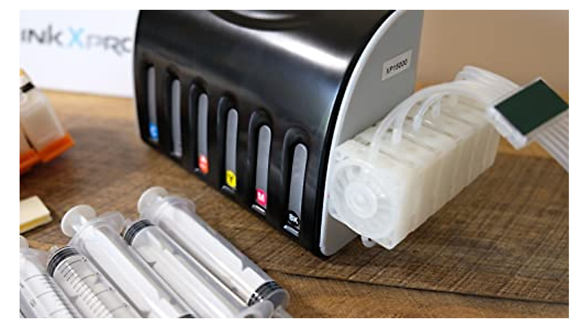 INKXPRO 312XL Empty Ink System CISS Refillable Cartridge Kit with Ink ...