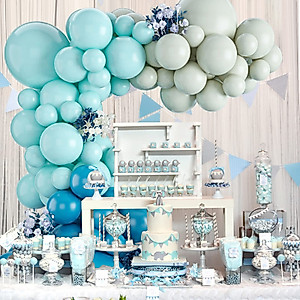 Pink White Party Balloons, Pink White Balloons Garland Arch Kit, 93 Pack 18/12/10/5 Inch Different Sizes Wedding Balloons for Birthday Baby Shower Bridal Festival Anniversary Decorations