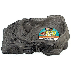 Zoo Med Reptile Ramp Bowl, Small,Black