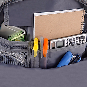 FILA Duel School Laptop Computer Tablet Book Bag, Black, One Size