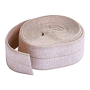 By Annie 3/4In X 2Yd Natural Fold-Over Elastic