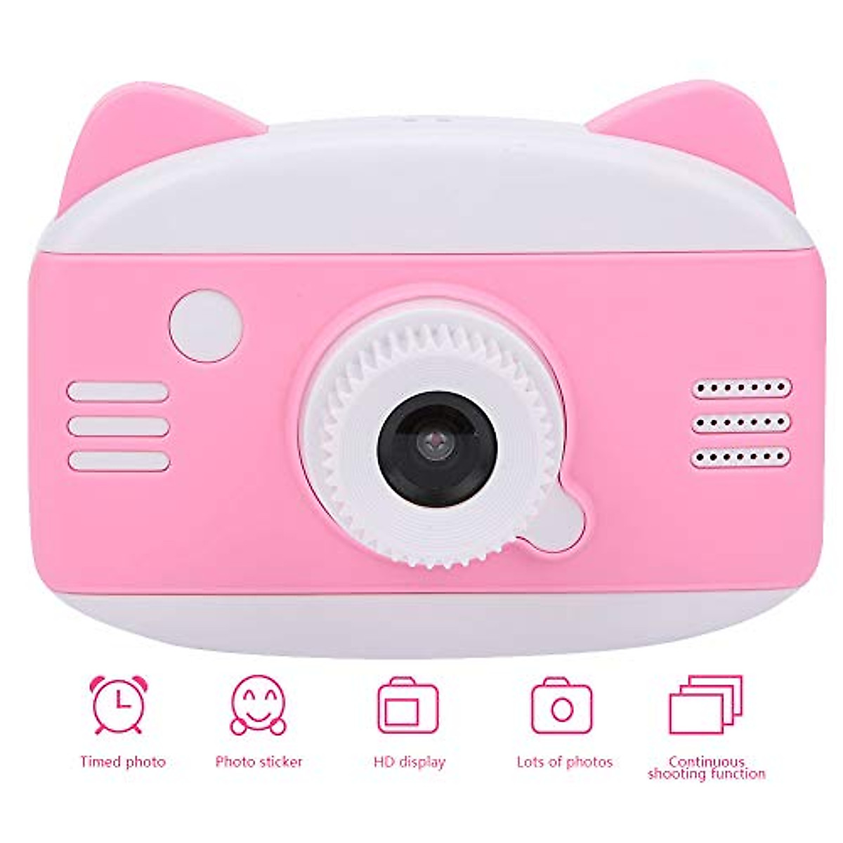AUHX Digital Camera for Kids, Mini Children Camera Children Digital Cameras Digital Children Cameras for 3-10 Years Boys Girls for Christmas Birthday Gifts