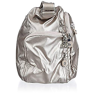 Kipling Women's Gabbie Crossbody, Lightweight Everyday Purse, Casual Shoulder Bag, Metallic Glow