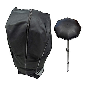 JEF WORLD OF GOLF Travel Cover and Club Protector Combo Set, Black (JR1072)