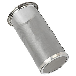 Cold Brew Coffee Filter Stainless Steel Filter Coffee Tea Infuser Coffee Strainer Mason Canning Jar Mesh Coffee Filter for Wide Mouth Mason Canning Jar and Iced Tea Maker(8 * 15cm)